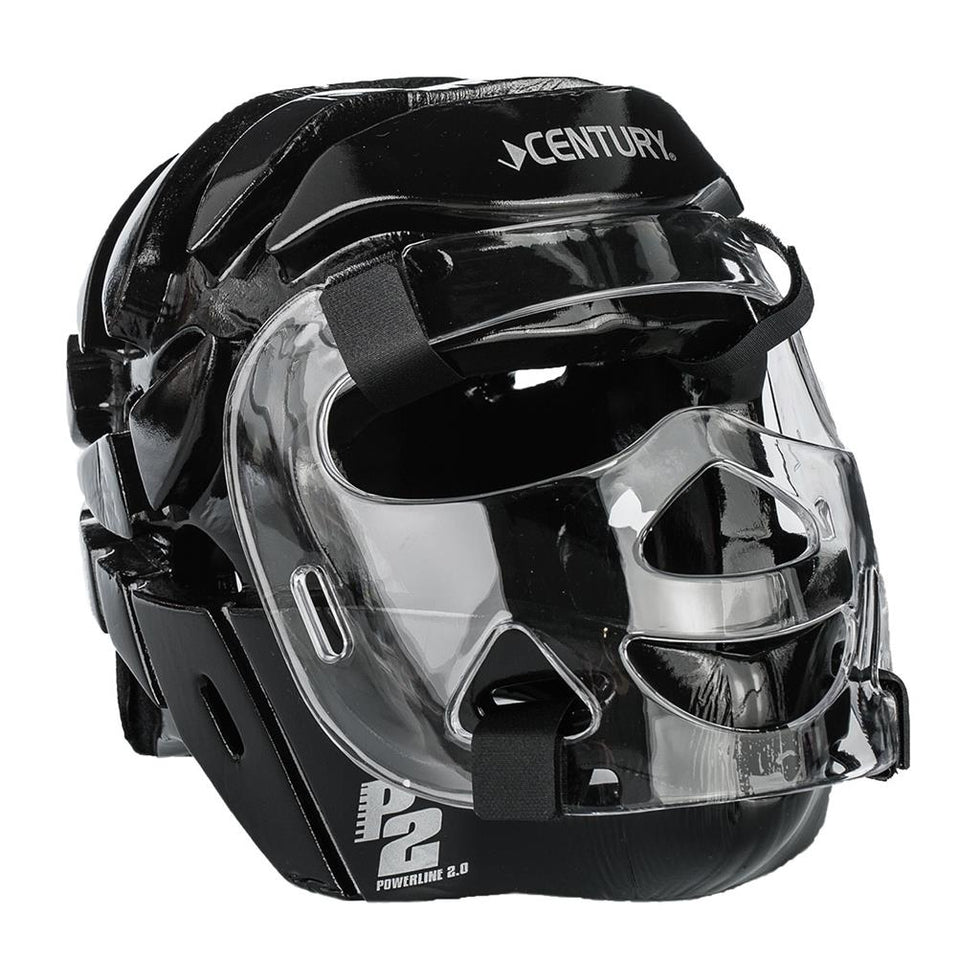 P2 Full Face Headgear with Shield | Headgear From Century Martial Arts