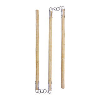 Three Sectional White Wood Staff | Bo Staff From Century Martial Arts
